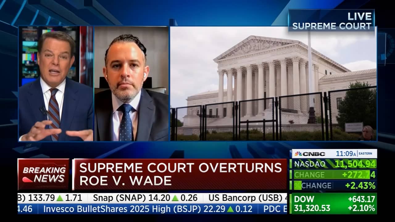 David Di Pietro CNBC TV News 6-24-2022 - Roe Vs Wade on Vimeo