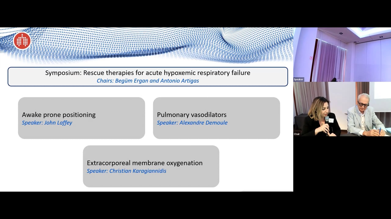Awake prone positioning - Respiratory Failure and Mechanical ...