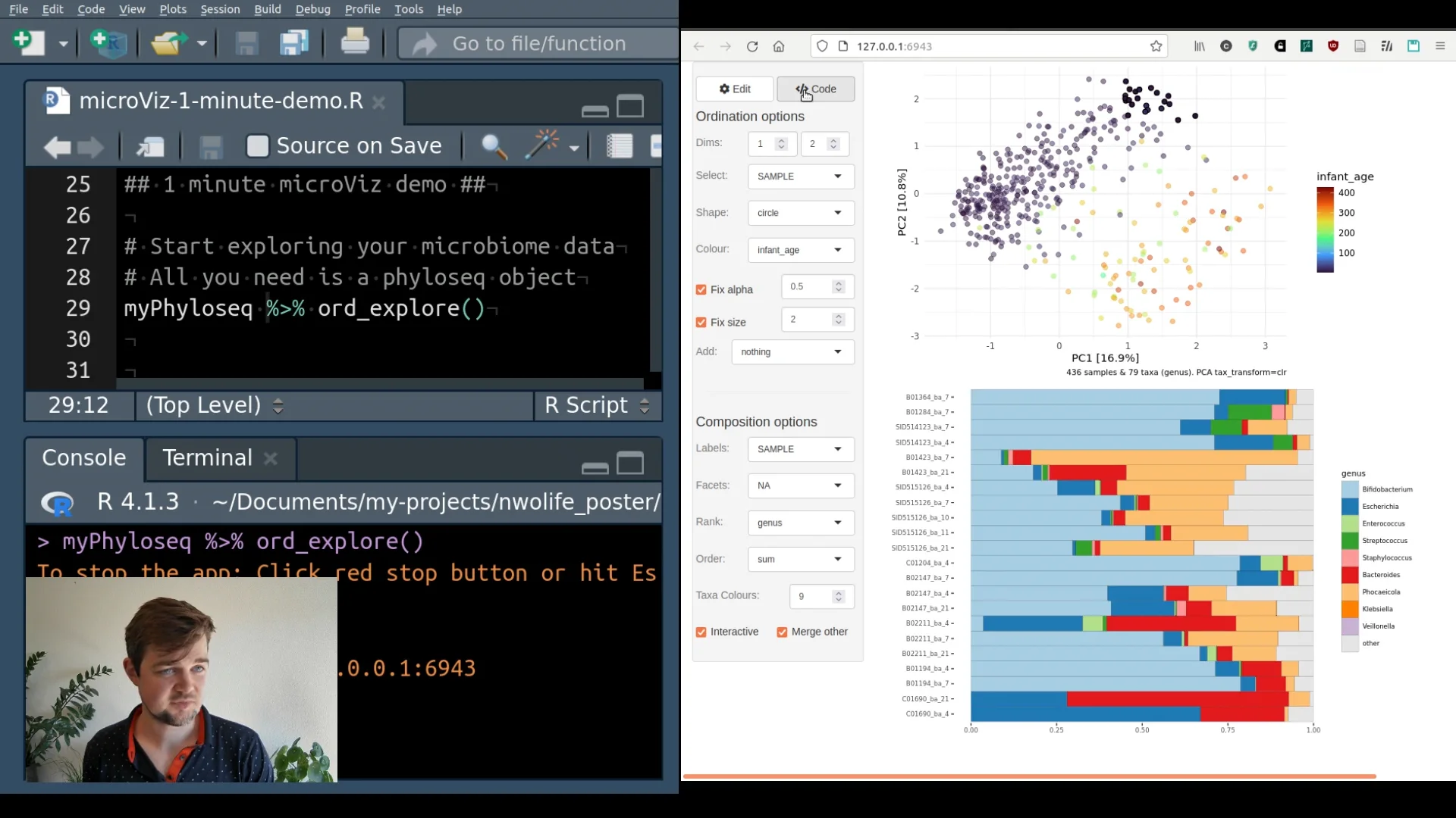 microViz 1 minute demo on Vimeo