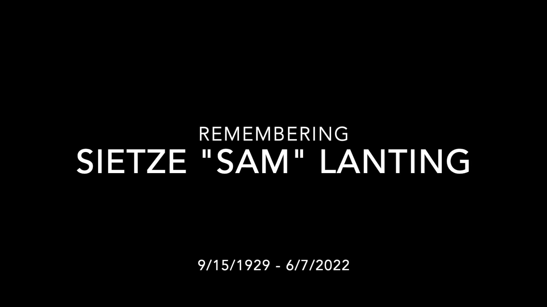 Sam Lanting's Service .mp4 on Vimeo