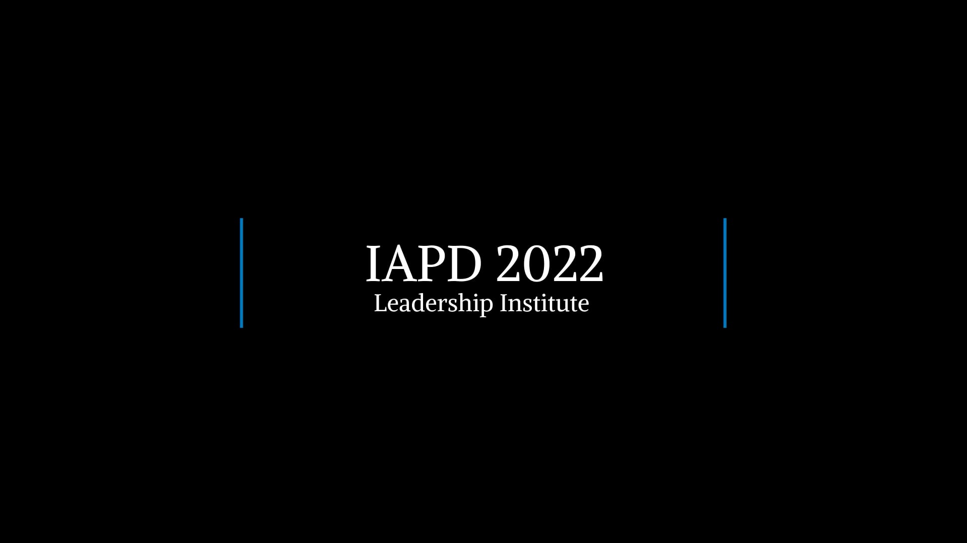 IAPD Systems 2 on Vimeo