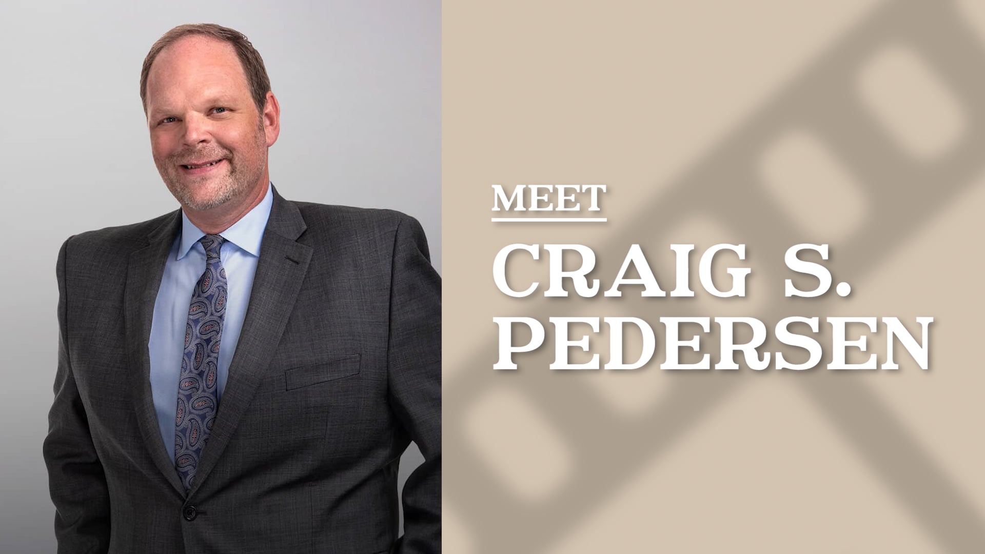 Meet Craig S. Pedersen on Vimeo
