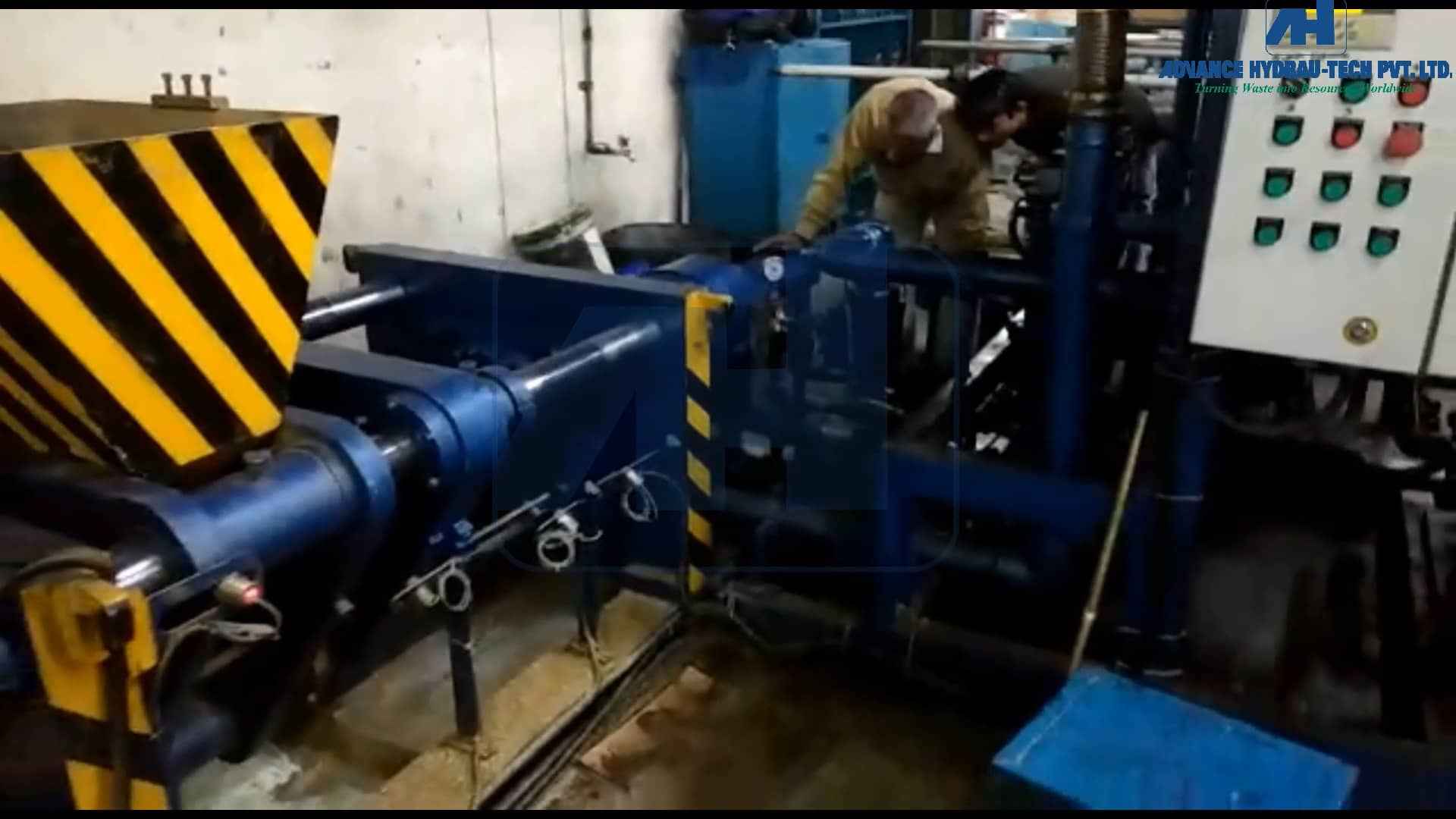 Horizontal Briquetting Machine/PUC Making Machine for Turning Borings ...