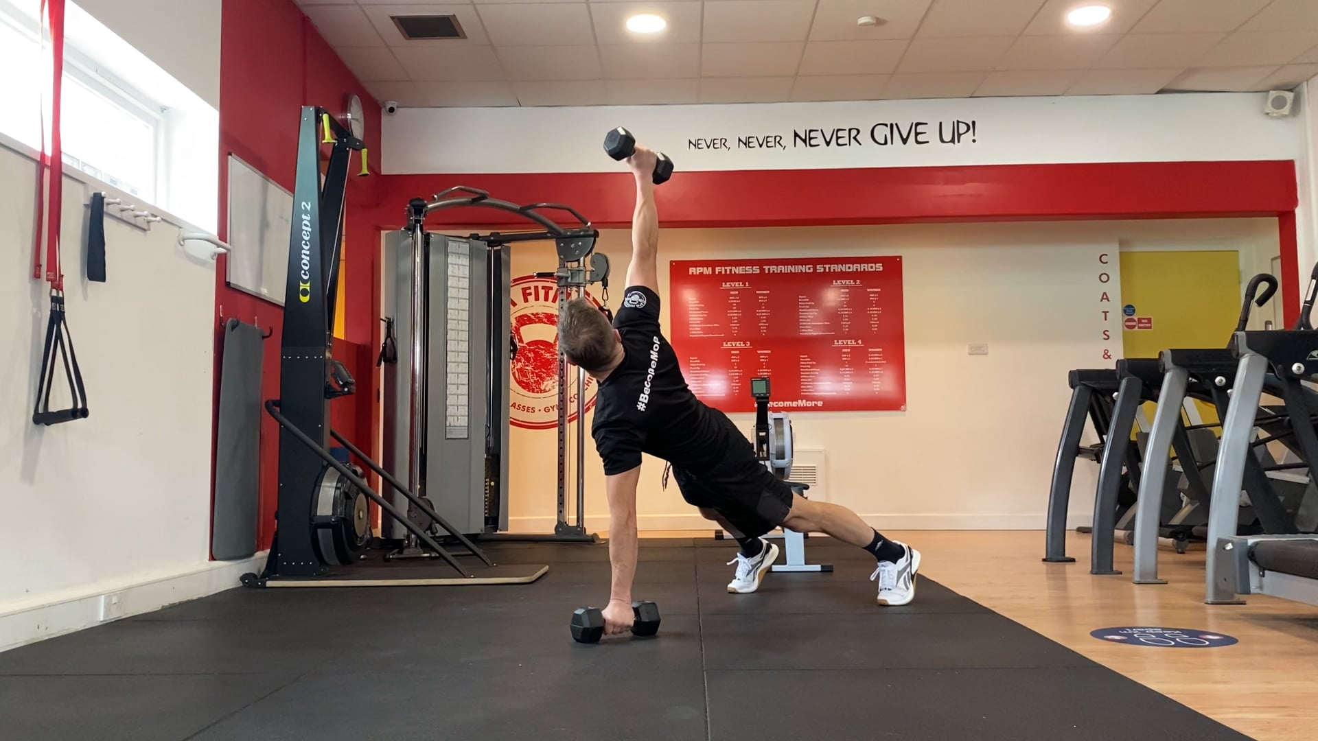 DB Plank & Rotation on Vimeo