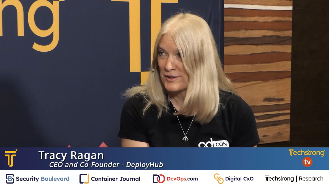 Tracy Ragan, DeployHub | Open Source Summit NA 2022 - Techstrong TV