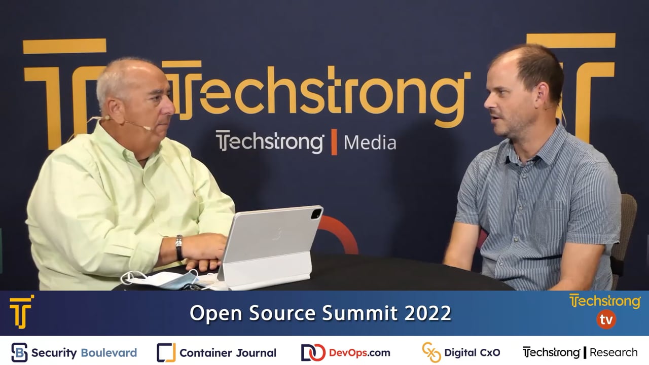 Caleb Brown, Google | Open Source Summit NA 2022 - Techstrong TV Caleb Brown, Google | Open Source Summit NA 2022 - Techstrong TV
