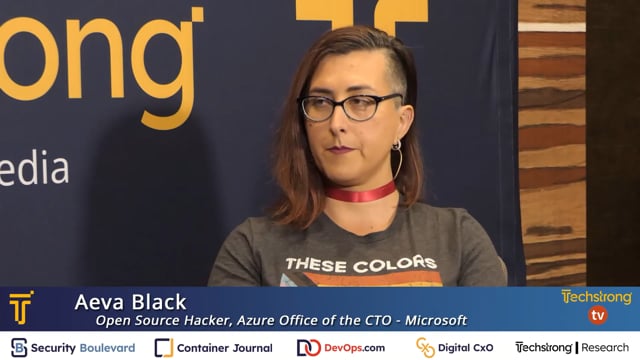 Aeva Black, Microsoft | Open Source Summit NA 2022 - Techstrong TV