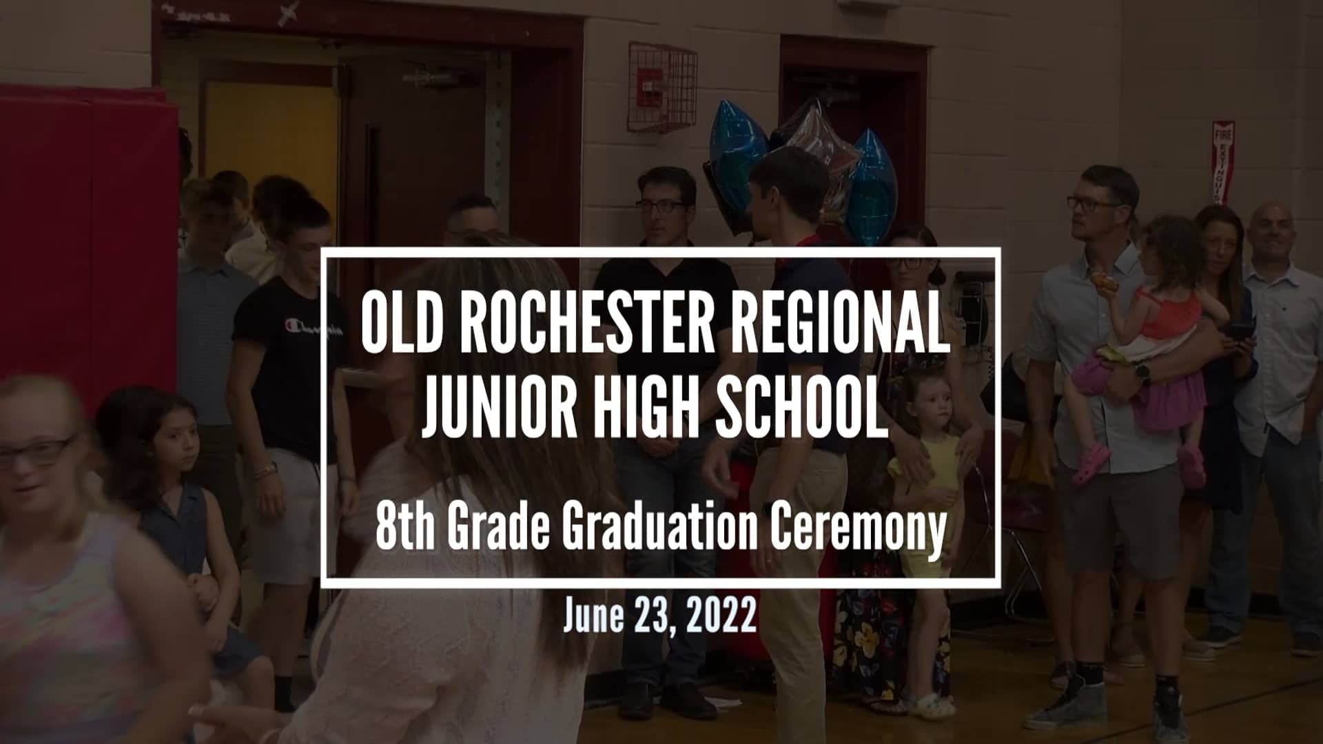 2022 ORRJHS Graduation on Vimeo