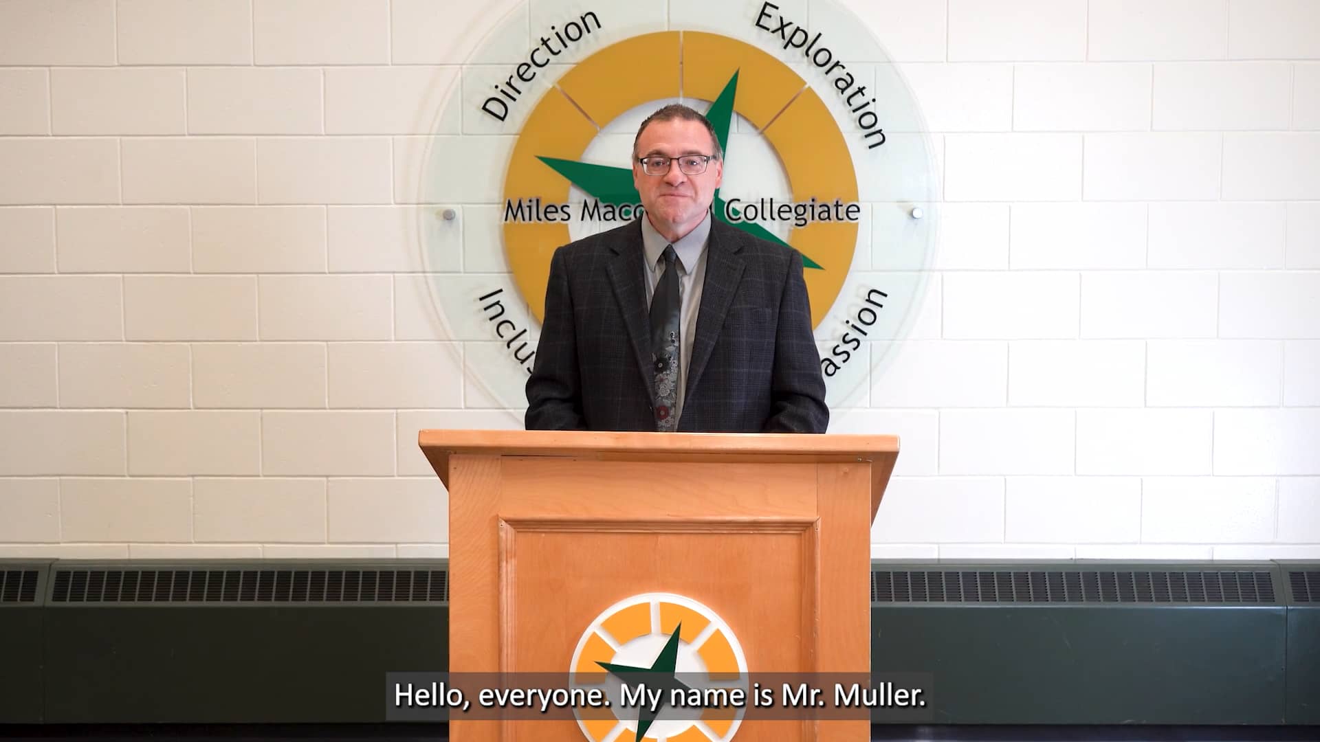 Principal Address 2022 Collège Miles Macdonell Collegiate Convocation ...