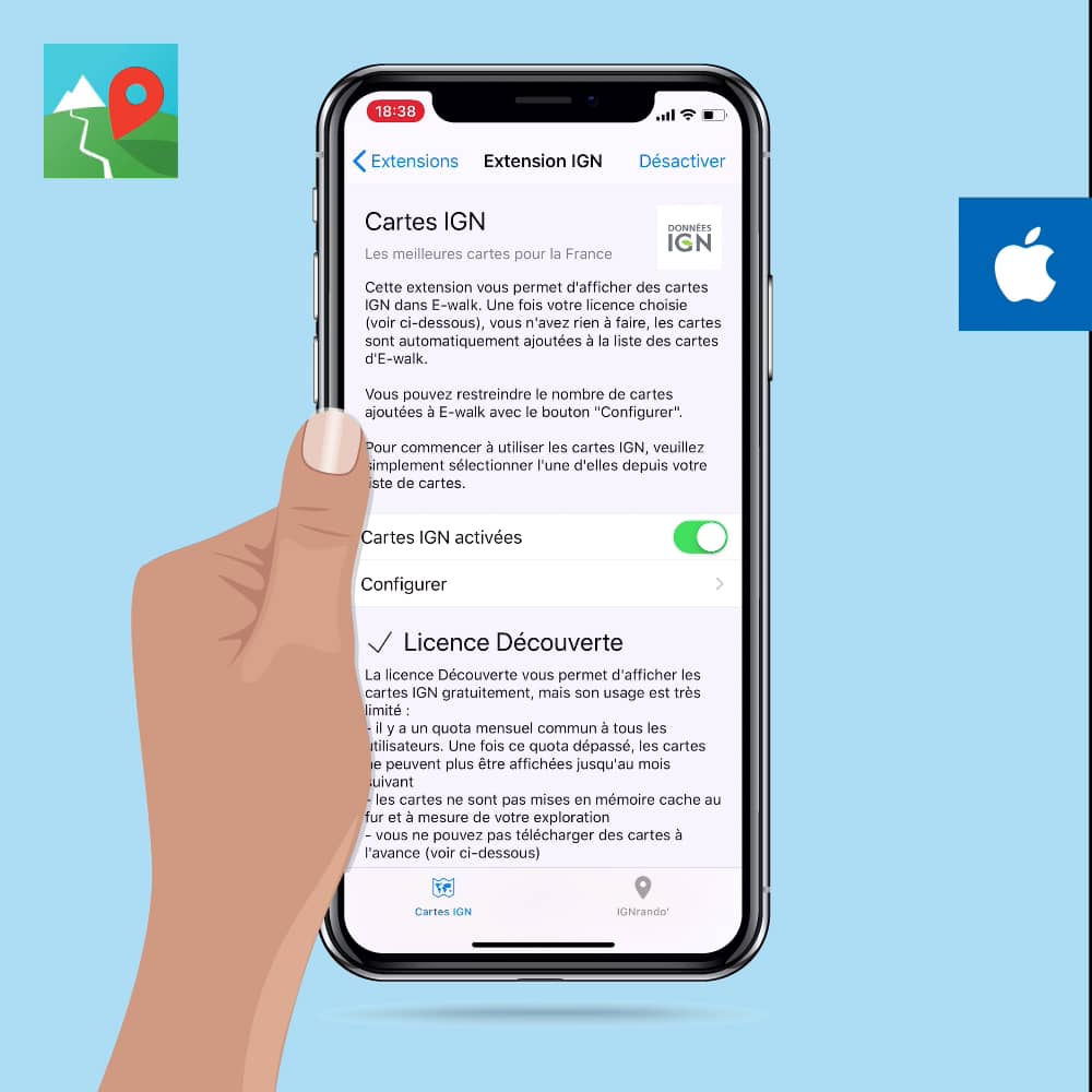 E-Walk - Lier mon application mobile Apple et mon compte Boutique ...