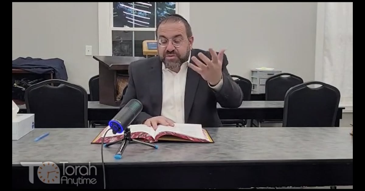 R' Eli Garfinkel | וַיִּהְי֥וּ "בְנֵֽי־יִשְׂרָאֵ֖ל" בַּמִּדְבָּ֑ר ...