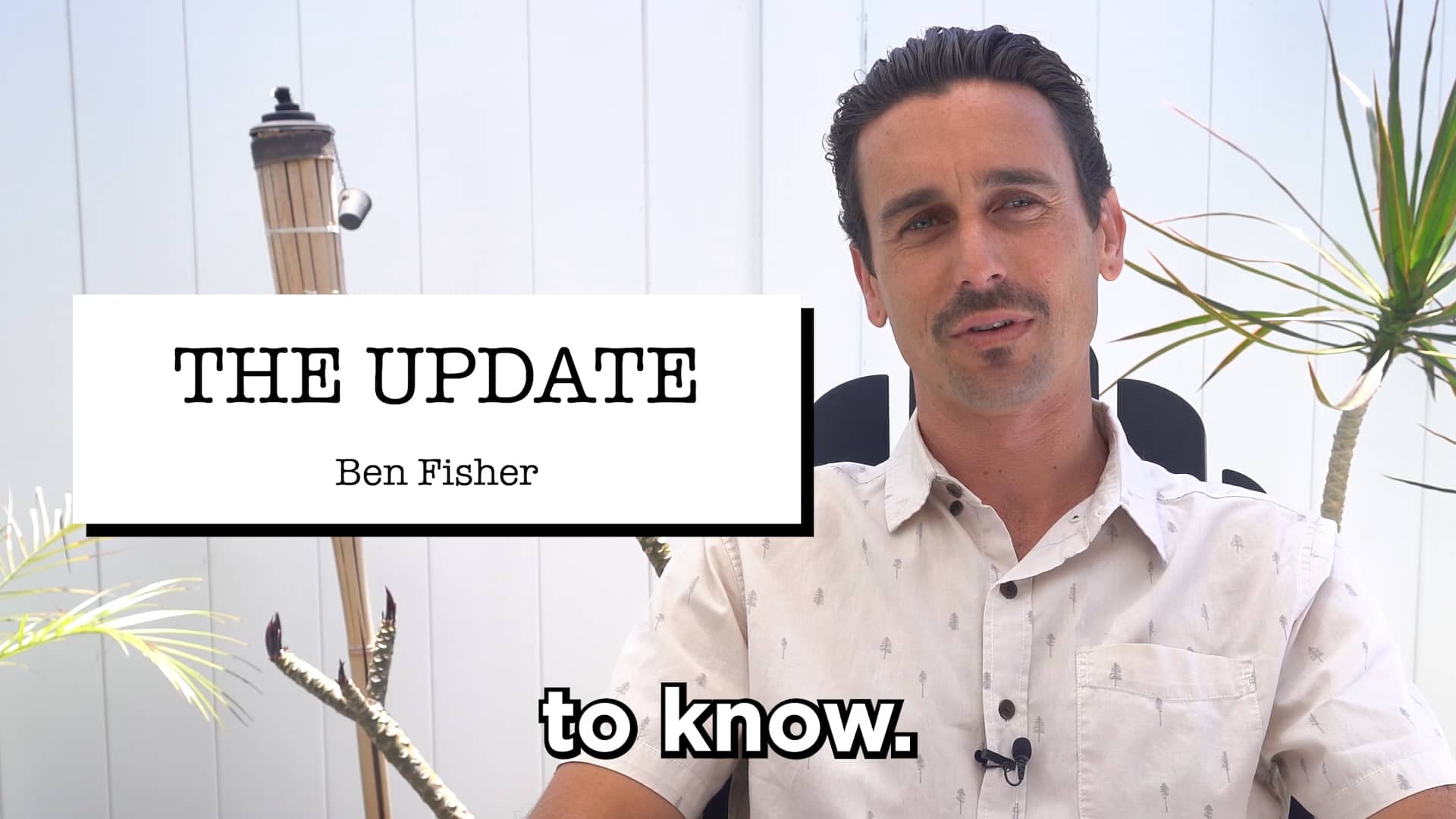 Ben Fisher Team Presents - The Update on Vimeo