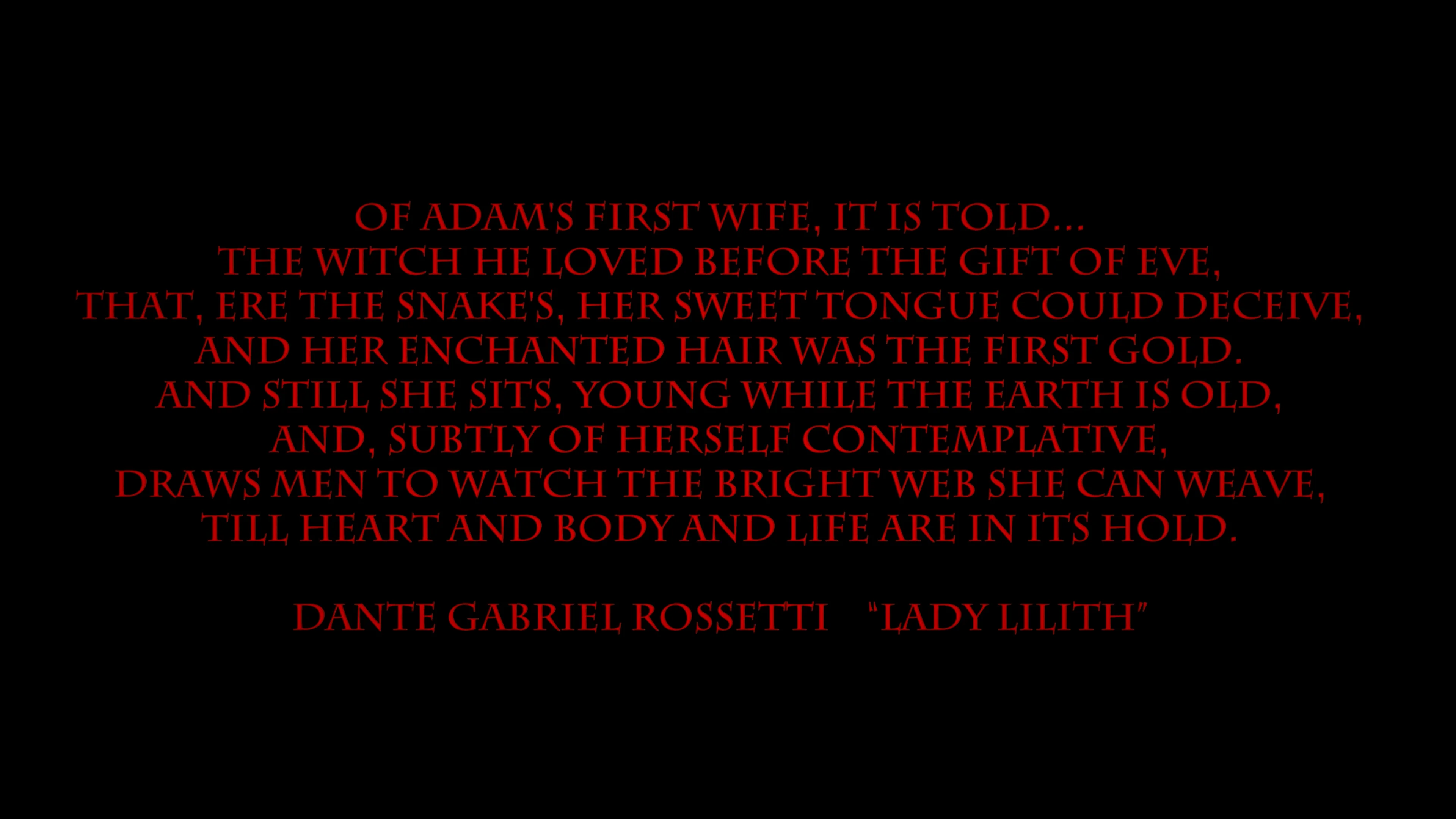 Lilith (2022) on Vimeo