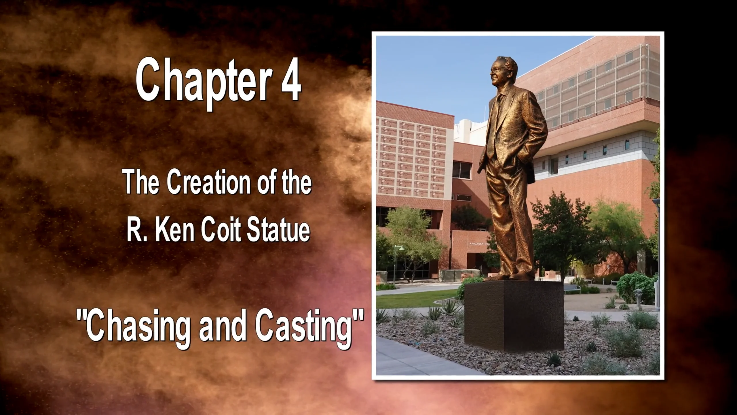 Chapter 4 - R. Ken Coit Statue - Casting on Vimeo