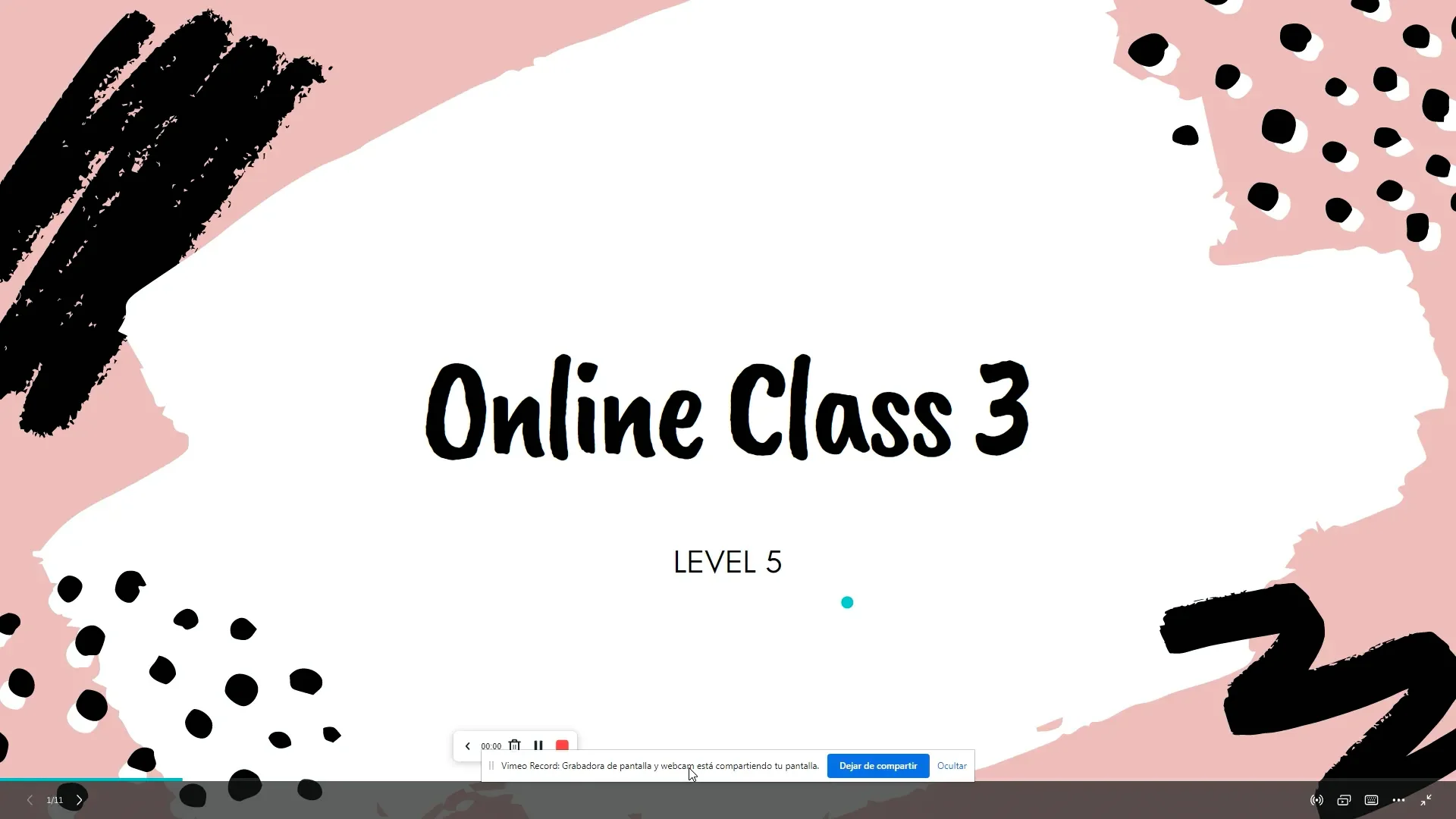 ONLINE CLASS 3 LEVEL 5 on Vimeo