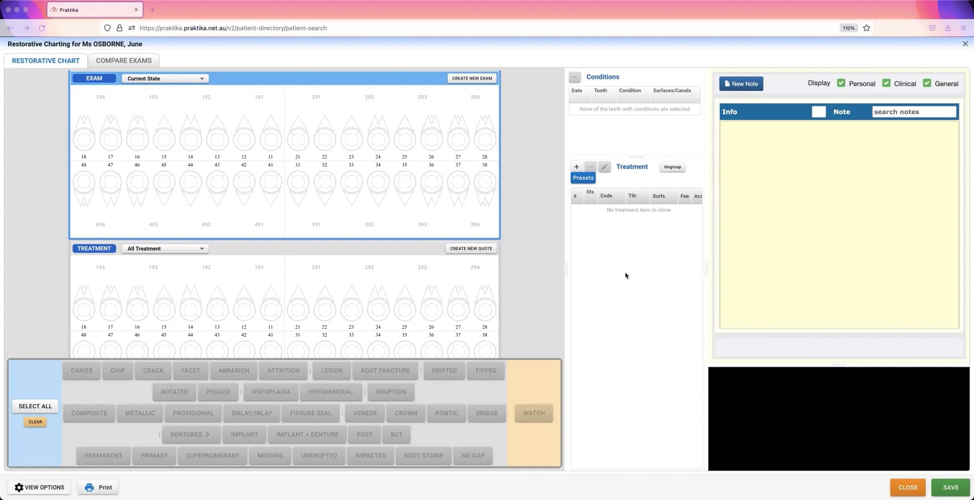 Restorative Charting - Baseline/Existing Conditions on Vimeo