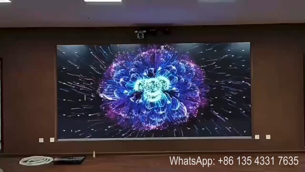 Indoor UHD P1.538 led display screen-ANWELL on Vimeo