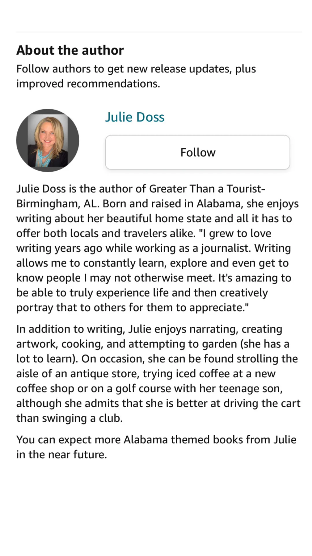 Julie Doss Author on Vimeo