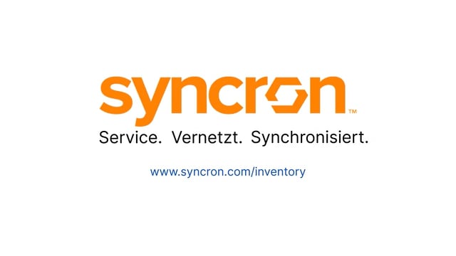 Syncron Inventory_German_Final on Vimeo