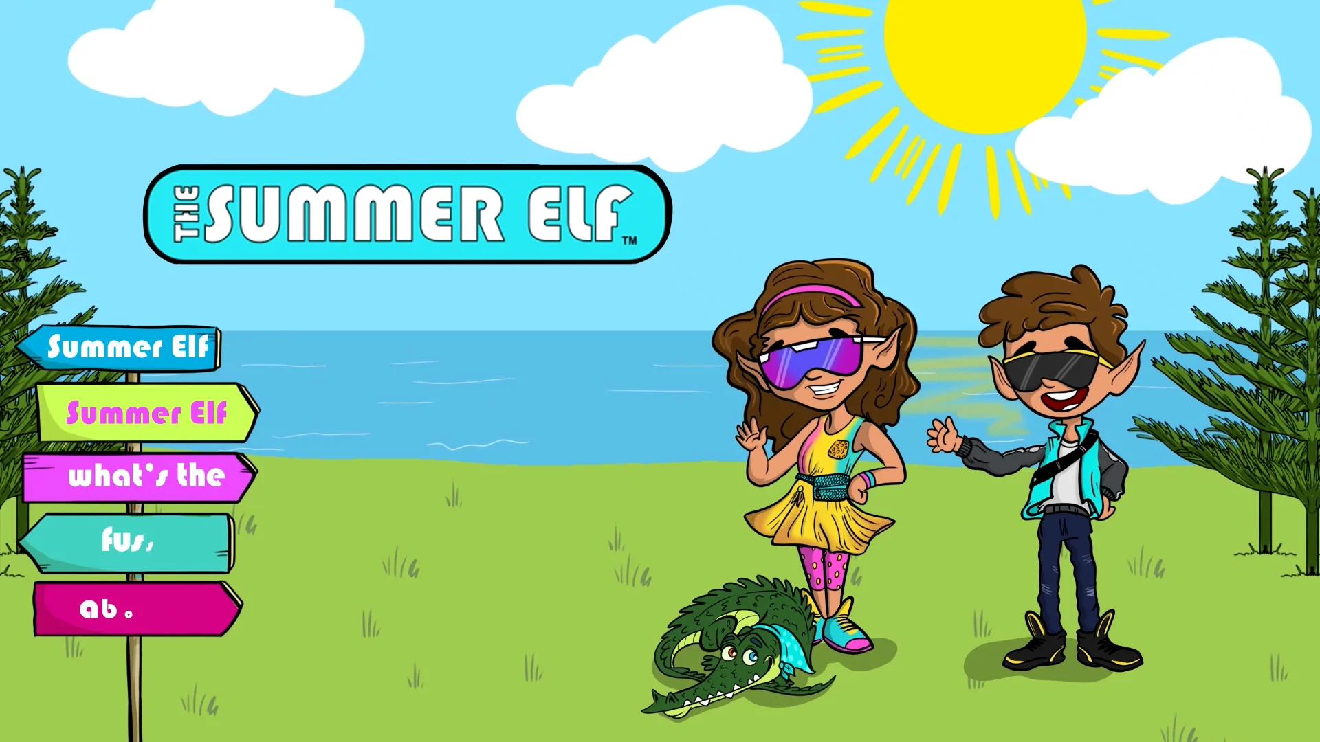 2D animation for The Summer Elf in 2D Animation/Cartoon on Vimeo