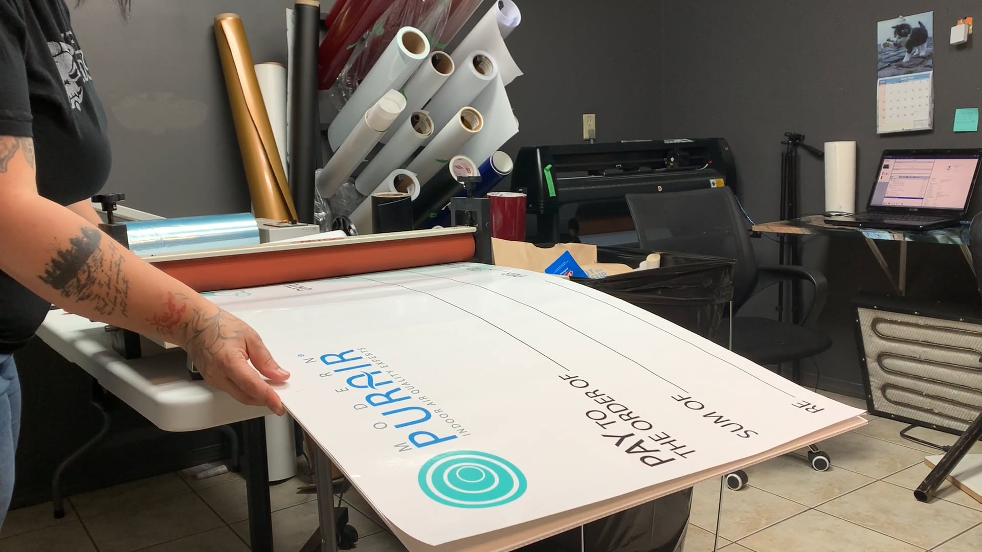 Make signs with laminator_1 on Vimeo