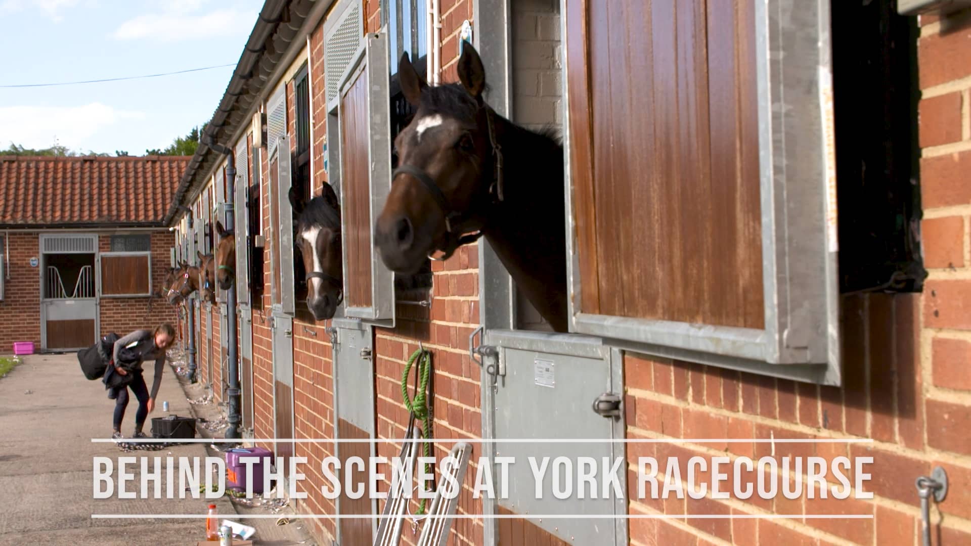 Behind The Scenes At York Racecourse Stableside Complex on Vimeo