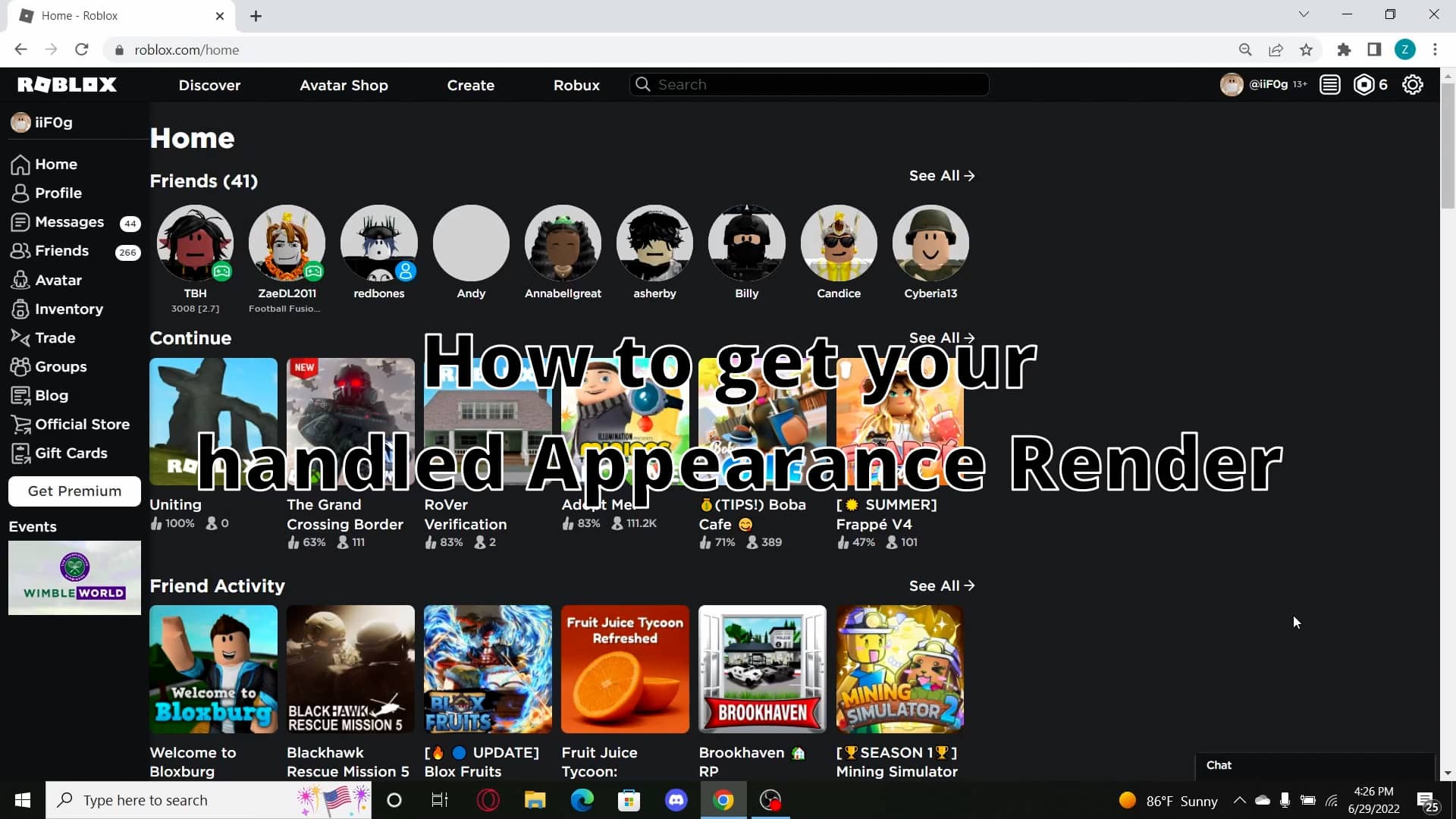 How to get your handled appearance render.mov on Vimeo