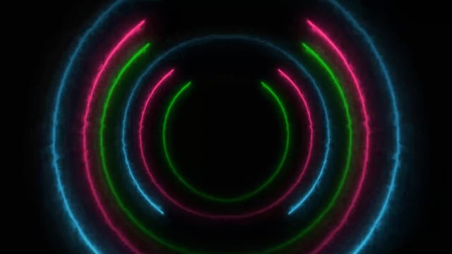 Circle Neon Abstract - Free video on Pixabay