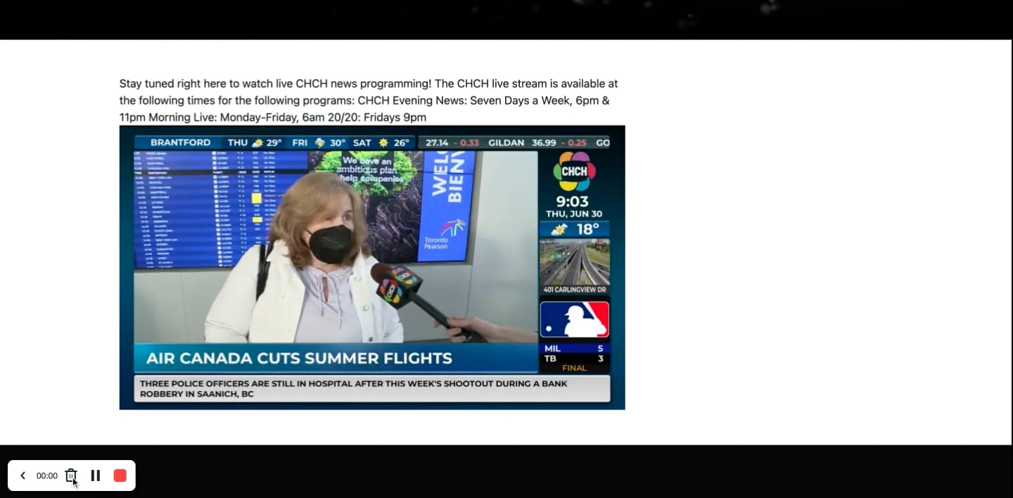 CHCH TV - Dear Grain - Segment 3 on Vimeo