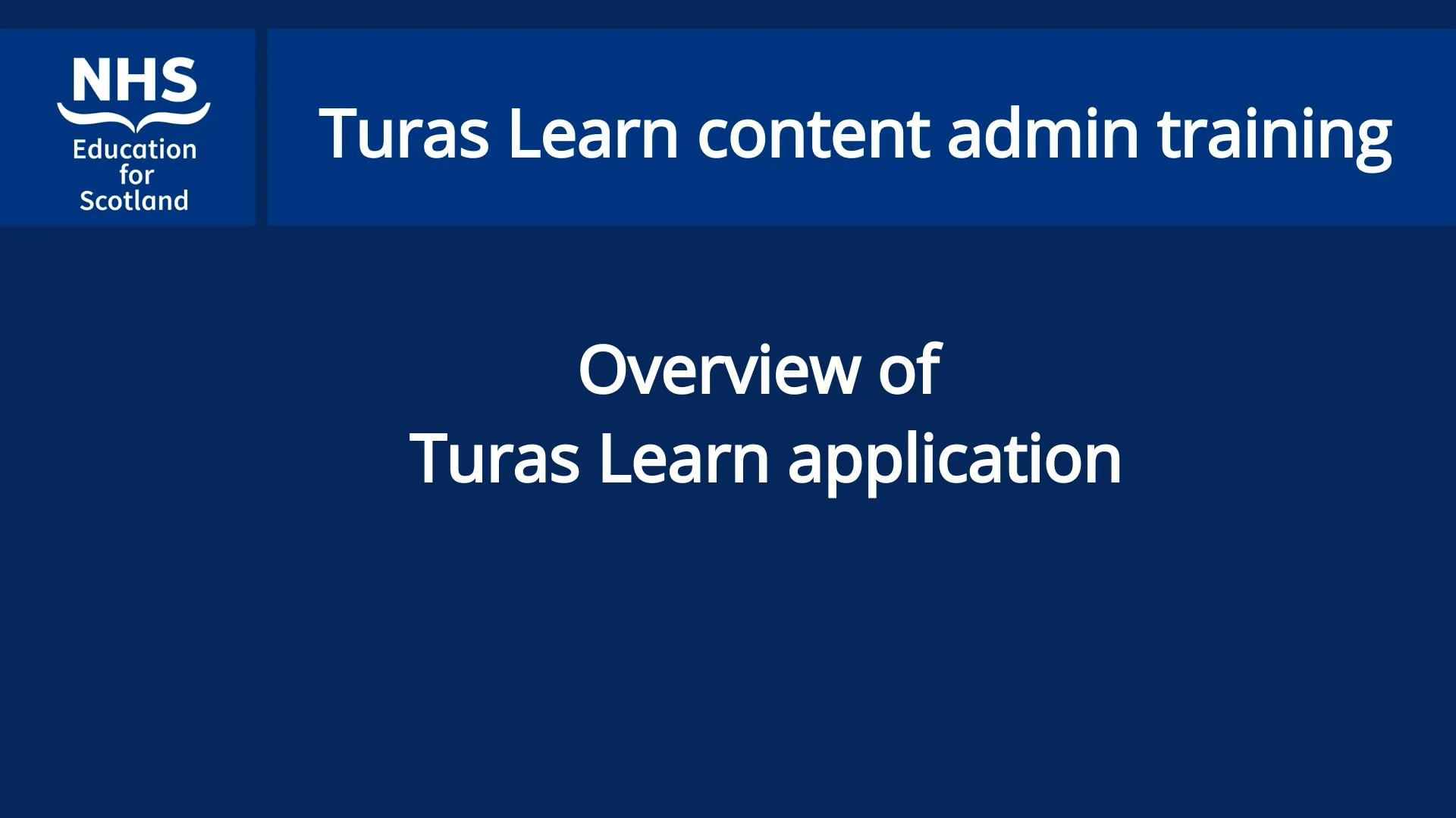 Overview of Turas Learn platform.mp4 on Vimeo