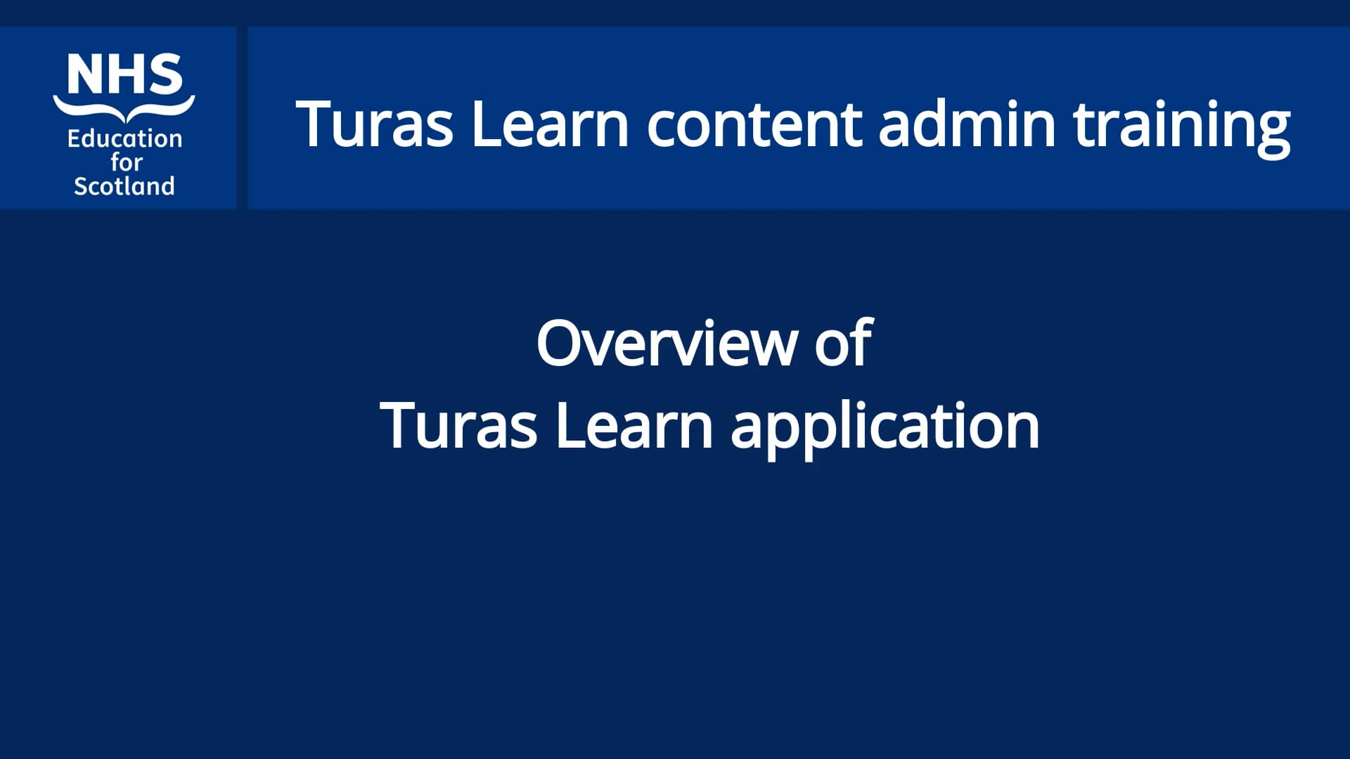 Overview of Turas Learn platform.mp4 on Vimeo
