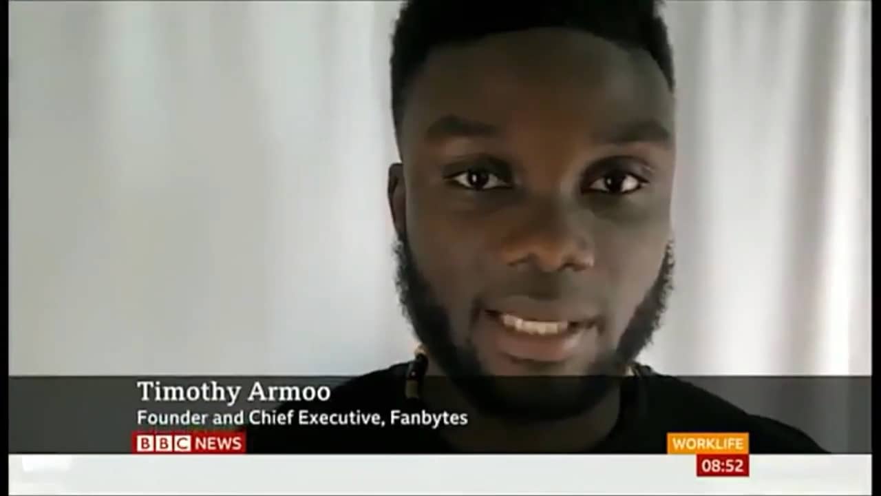 Timothy Armoo CEO Fanbytes What makes a CEO Young Entrepreneur speaker ...