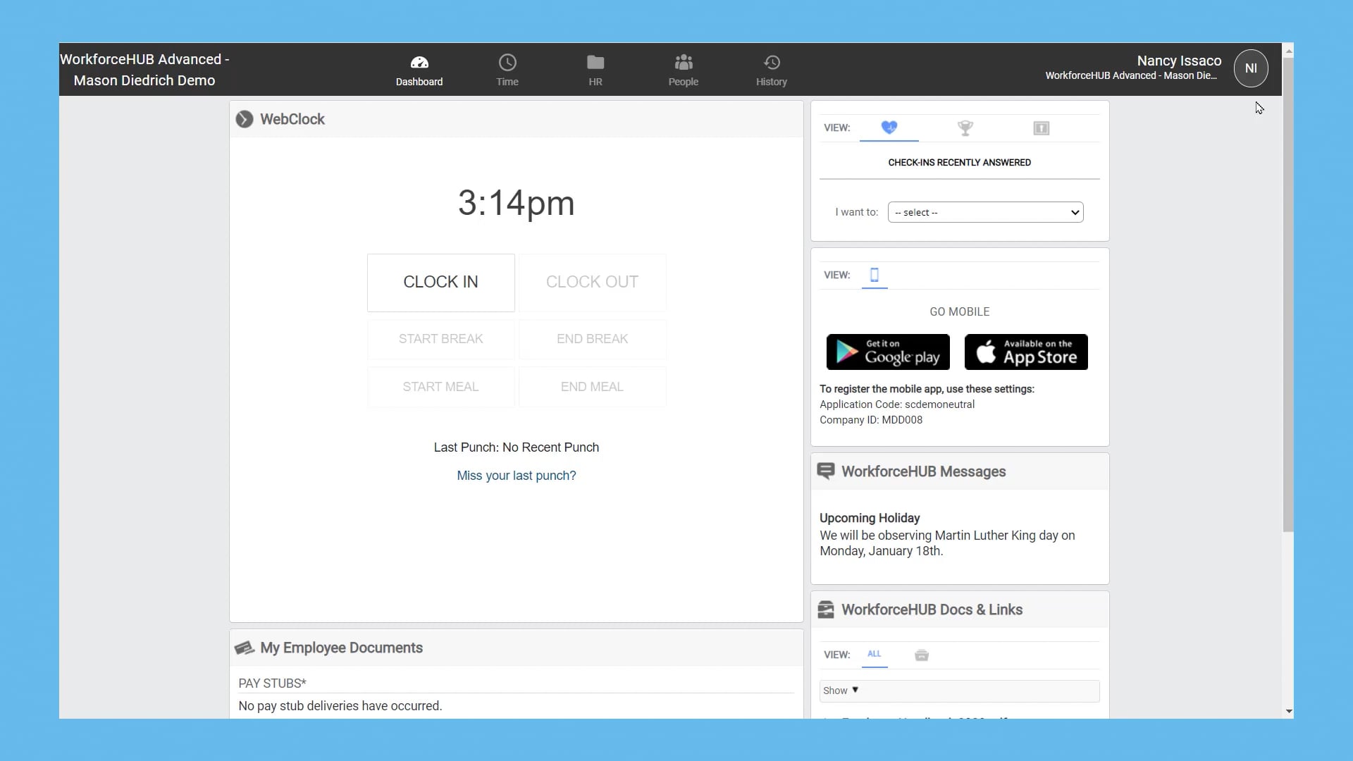 WorkforceHub Plus Demo (ID)