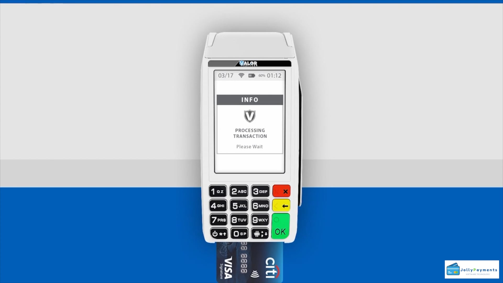 Valor Credit Card Terminal How To Run A Transaction on Vimeo