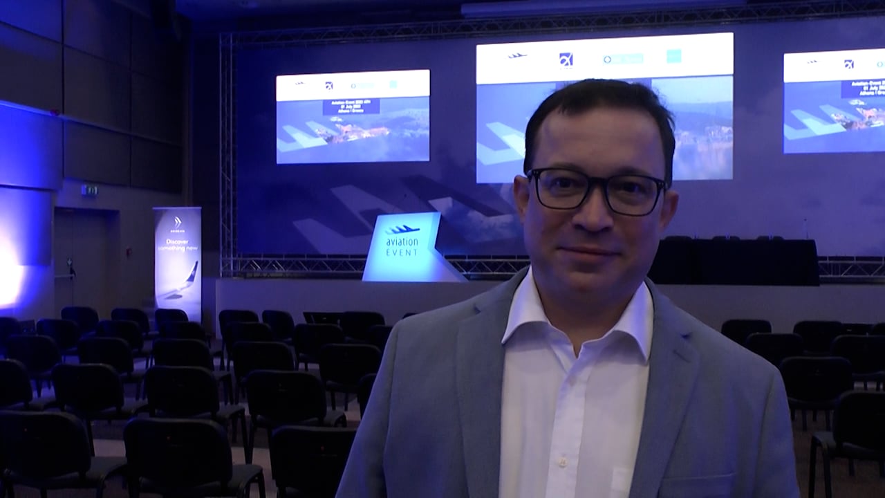 Aviation-Event 2022 in Athene: Interview with Marcel Riwalsky on Vimeo