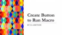 134 Create Button To Run Macro On Vimeo