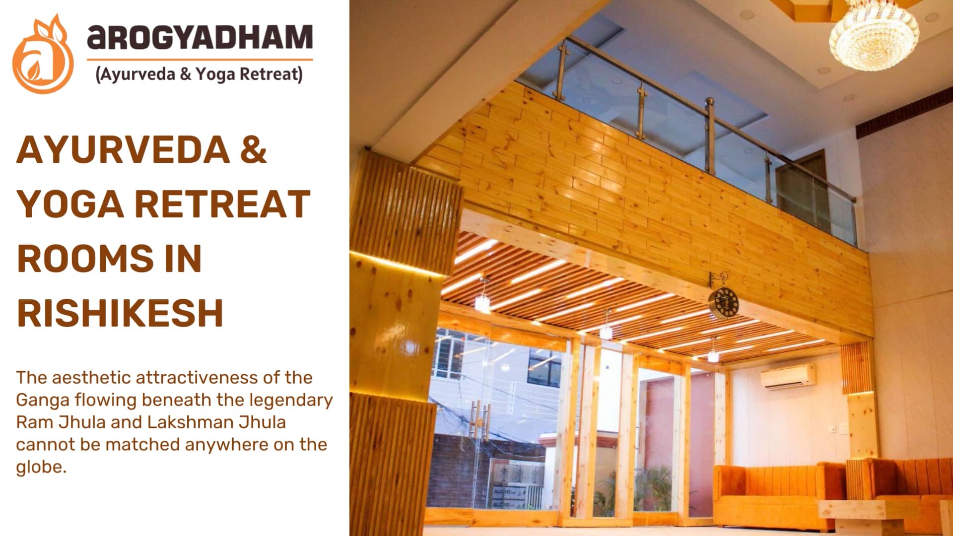 Arogyadham & Yoga Retreat Rooms in Rishikesh on Vimeo