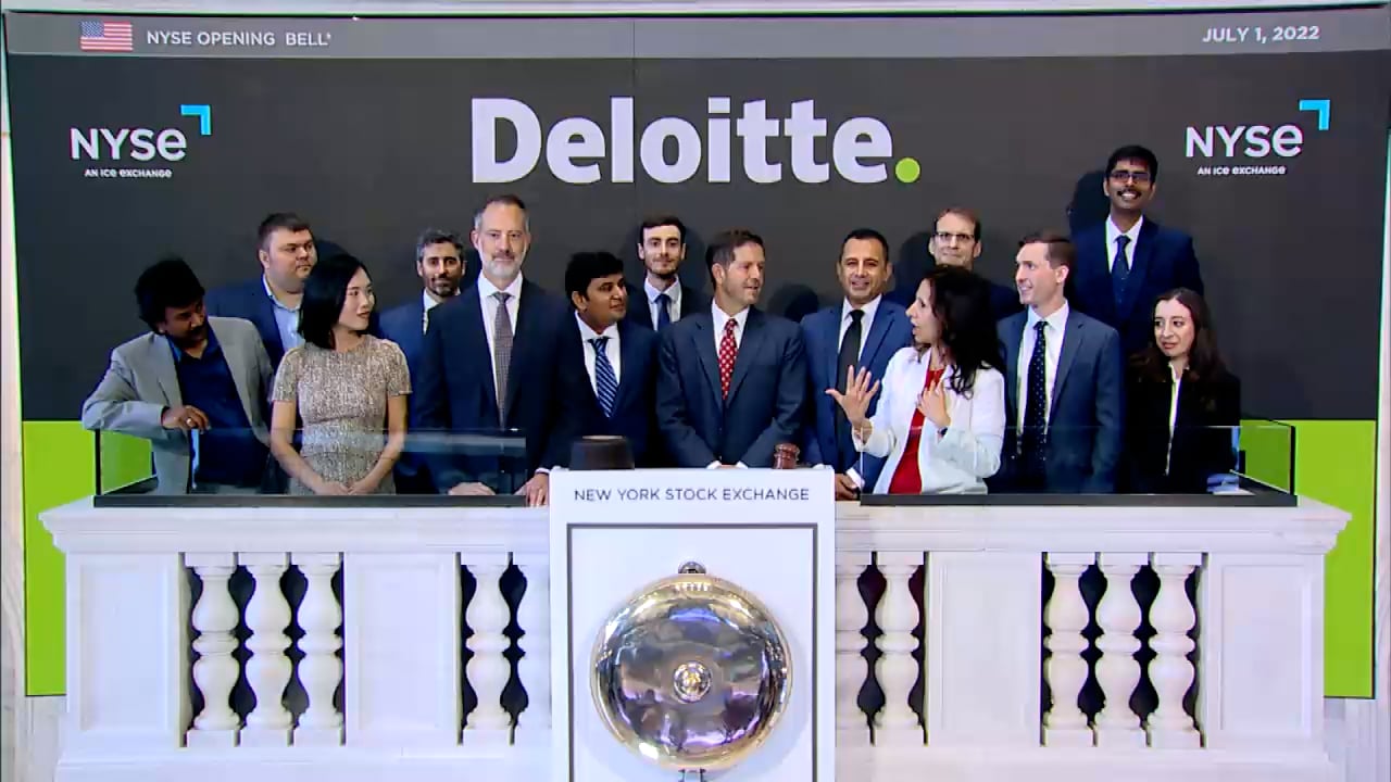 The NYSE welcomes @DeloitteUS in celebration of Deloitte's audit ...
