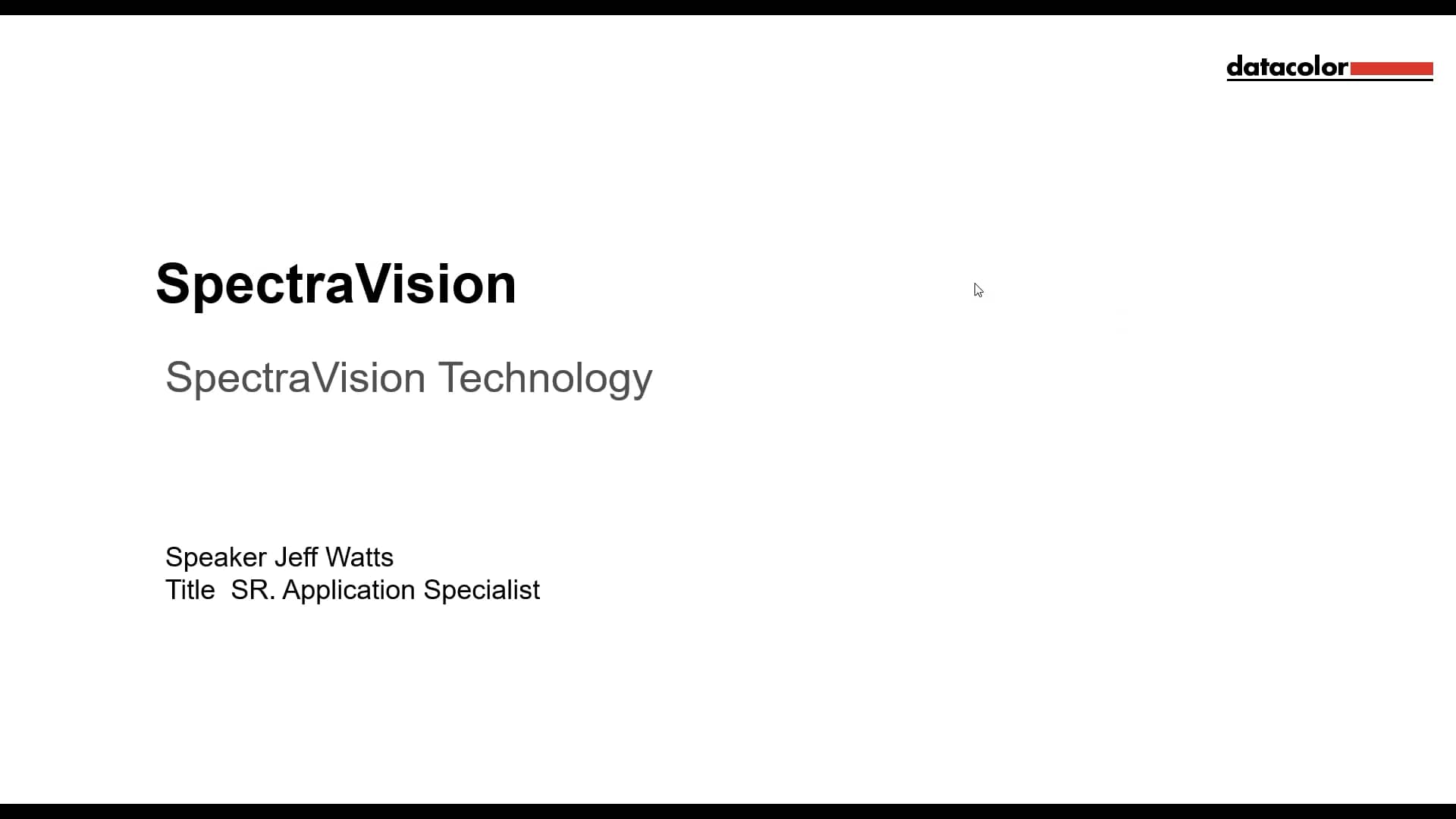 SpectraVision For Paints, Coatings and Plastics on Vimeo