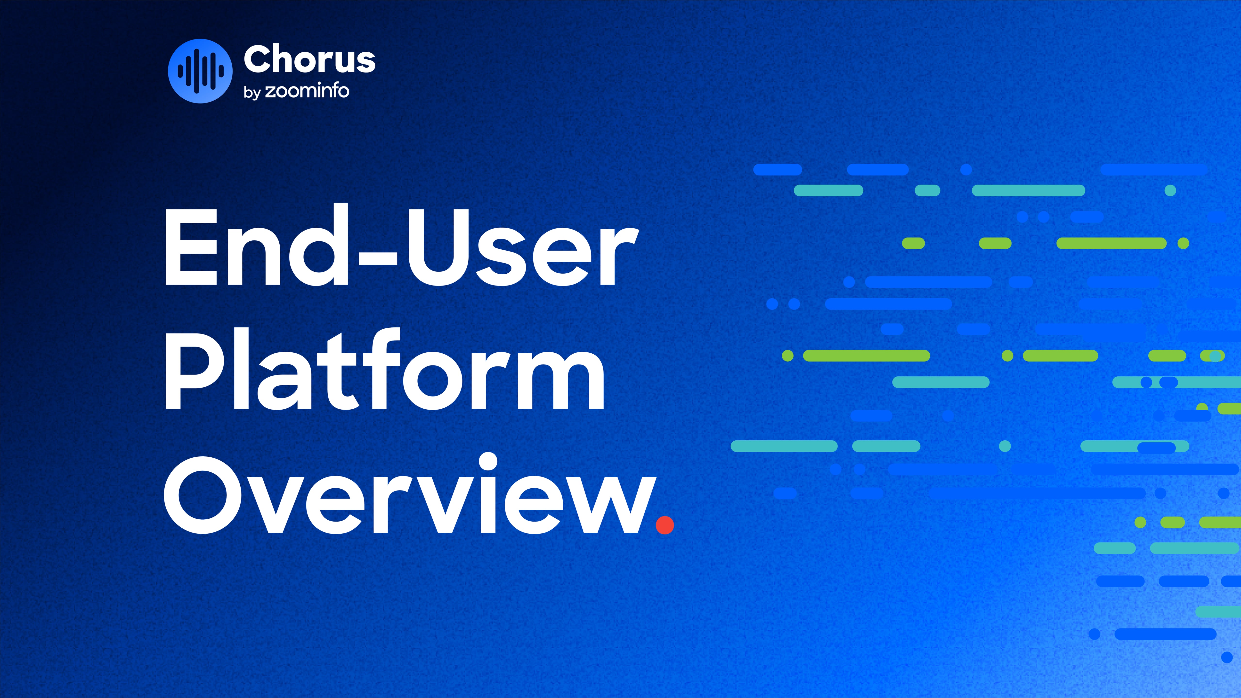 Chorus End-User Platform Overview on Vimeo