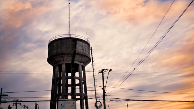 Tower, Water Tower, Skyline. Free Stock Video - Pixabay