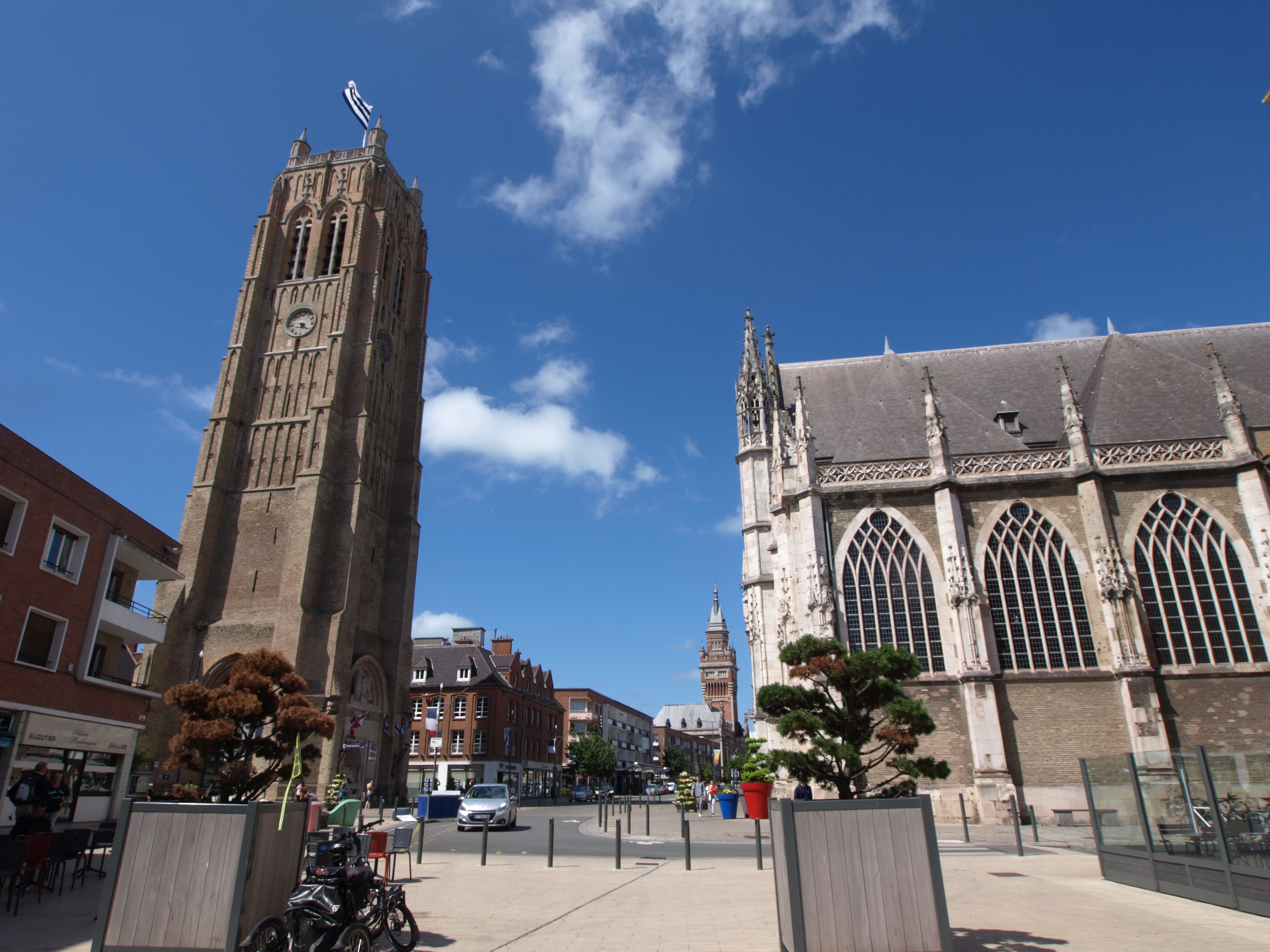 Le carillon de la tour du beffroi Saint Eloi à Dunkerque