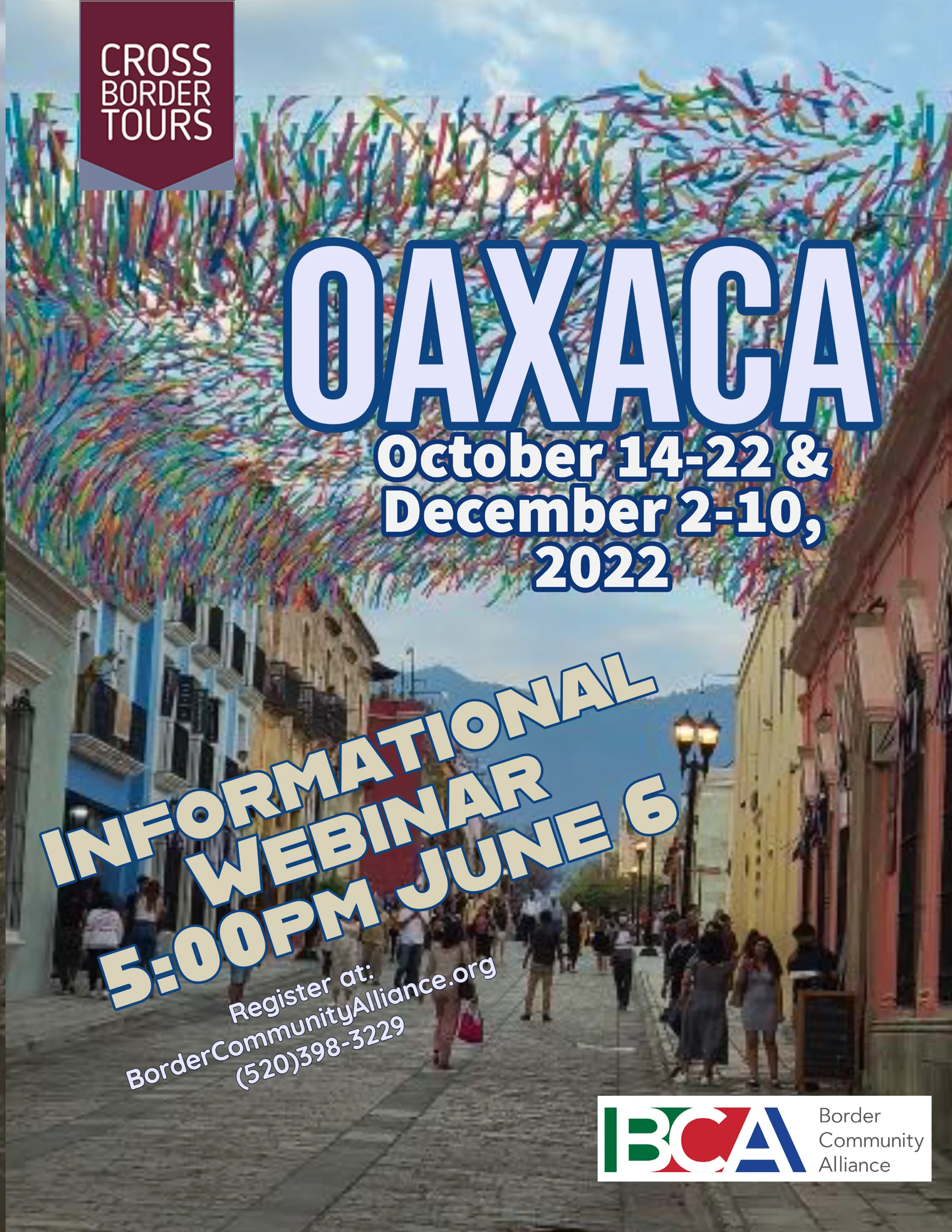 BCA Oaxaca Tour Informational webinar June 6, 2022 on Vimeo