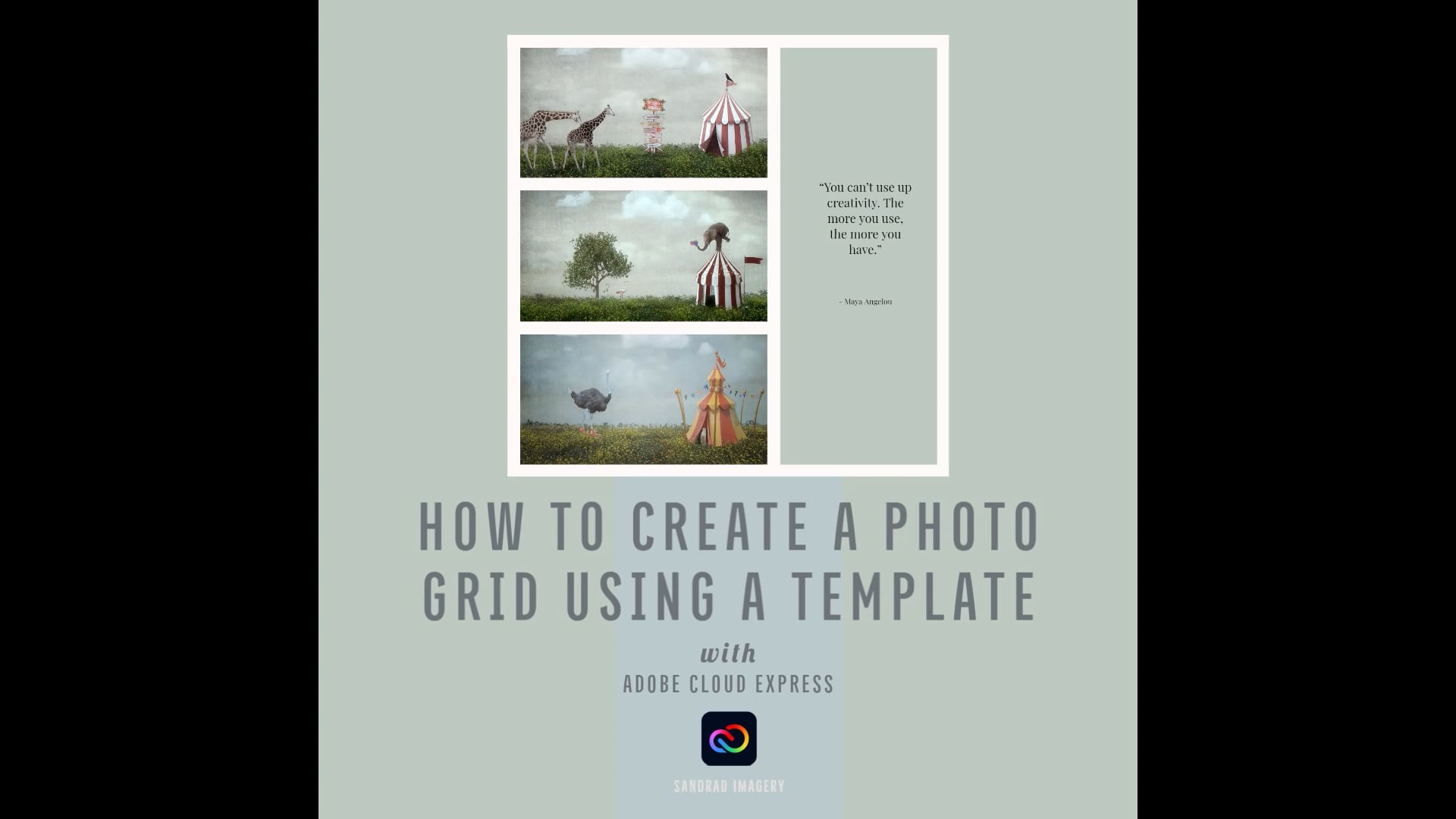 How to Create A Photo Grid with Adobe Express on Vimeo