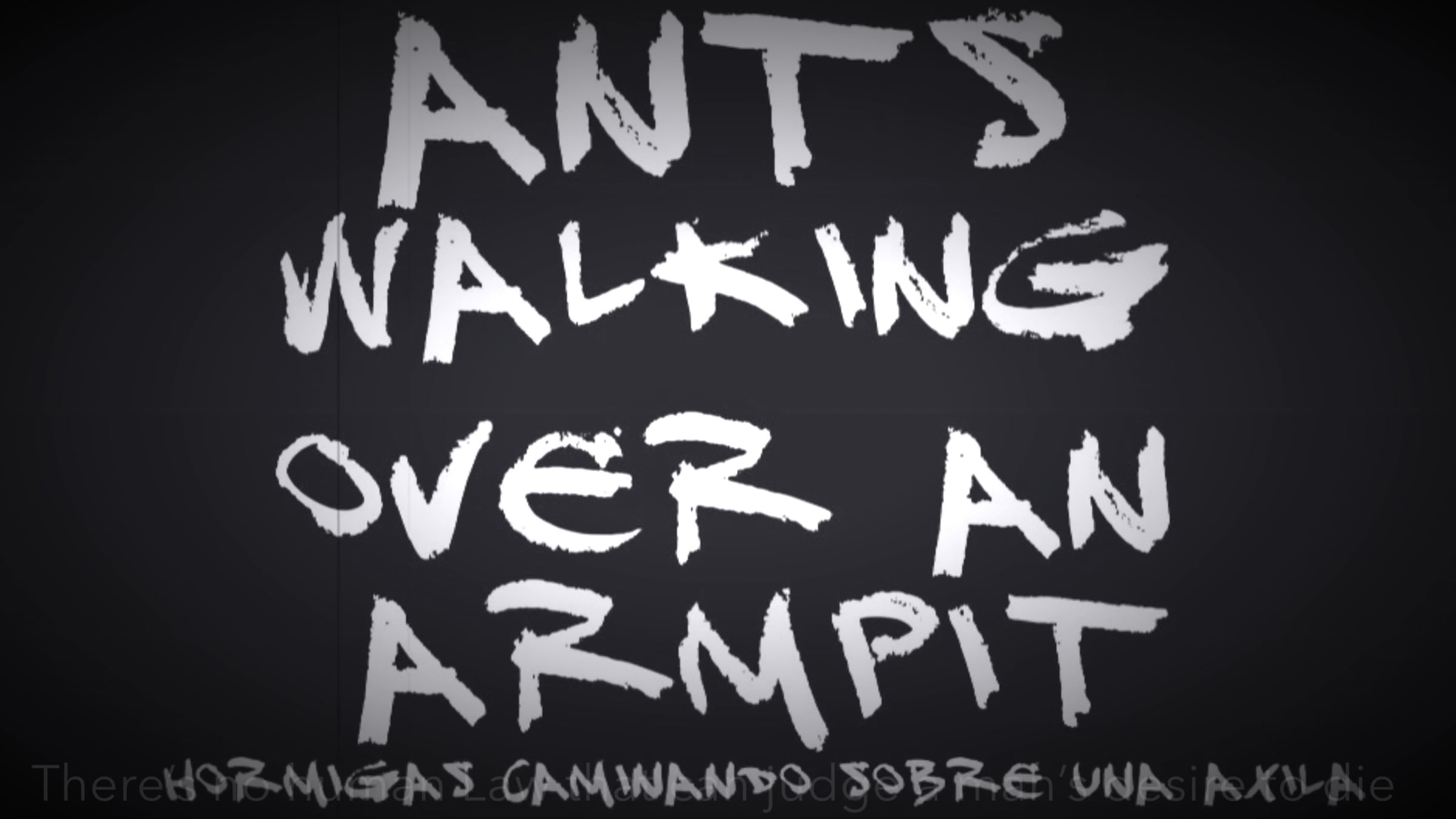 Ants Walking Over an Armpit Trailer 2