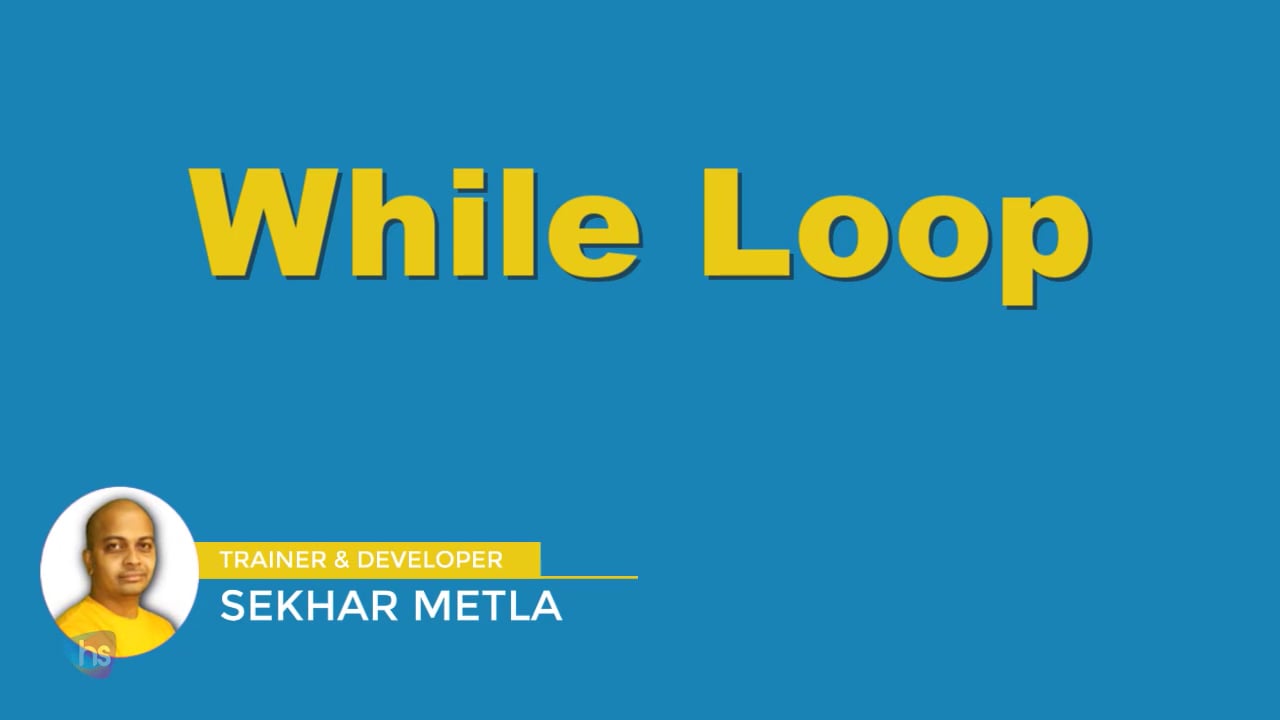 319 While loop on Vimeo