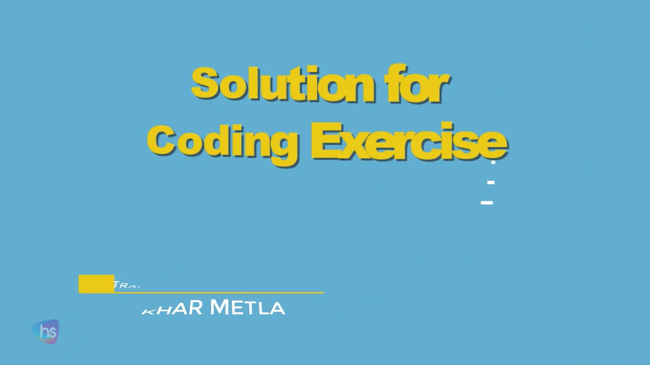 323 Solution for Coding Exercise on Vimeo