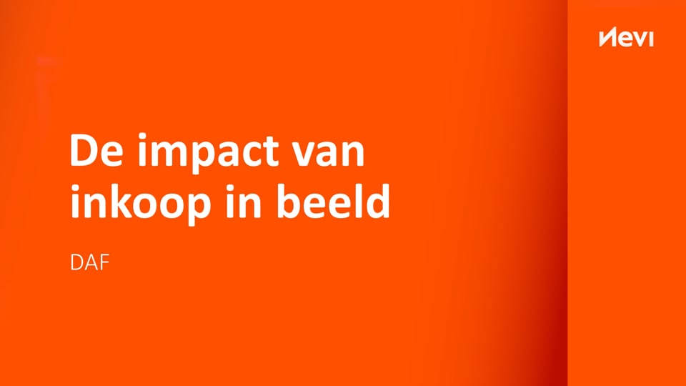 Strategische inkoop | Opleidingen & trainingen | Nevi