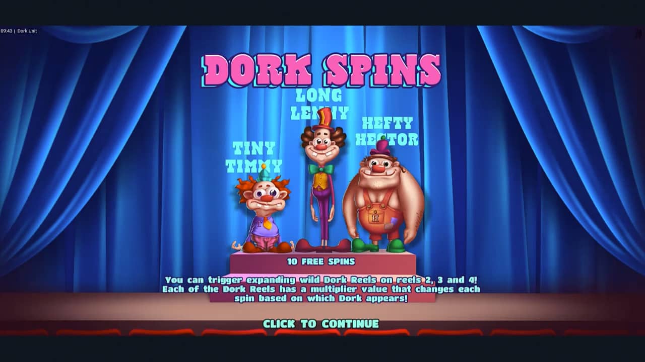 Dork Unit | Dork Spins | Hacksaw Gaming | Demo on Vimeo