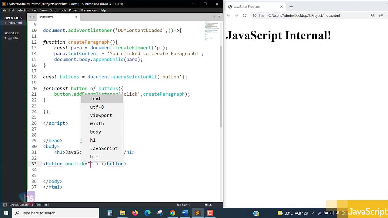 304 Internal JavaScript on Vimeo